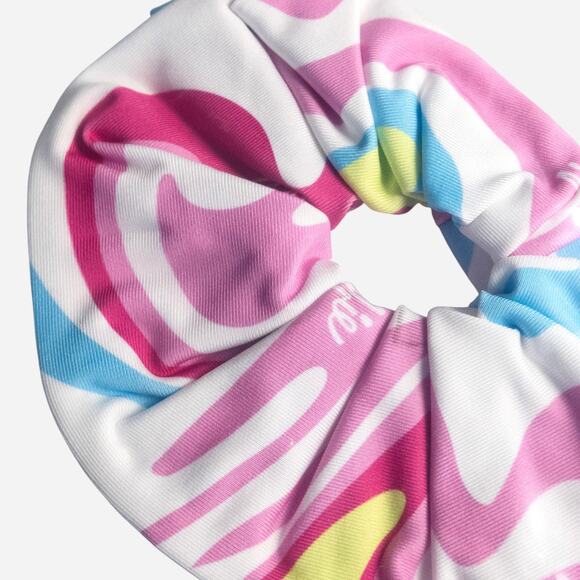 Barbie | Accessories | Barbie Girls Scrunchie Pink Swirl Hair Accessory ...